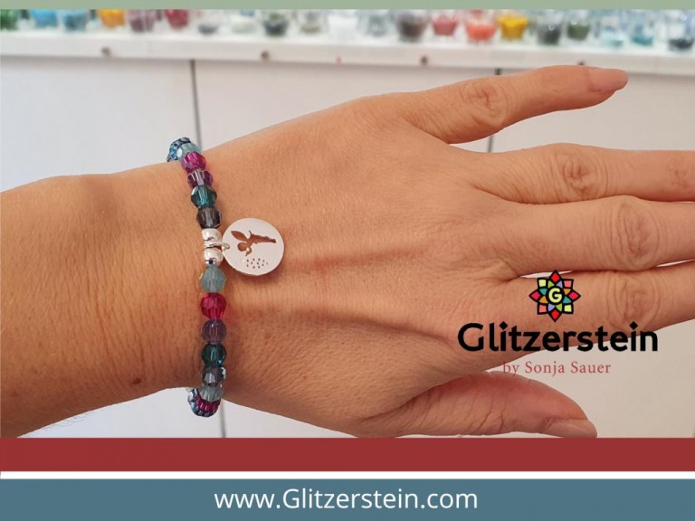 Designer Armband - gefädeltes Armband 6 mm - DIY Schmuck Onlineshop